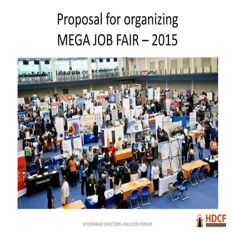 proposal for Hdcf jobfair | PDF