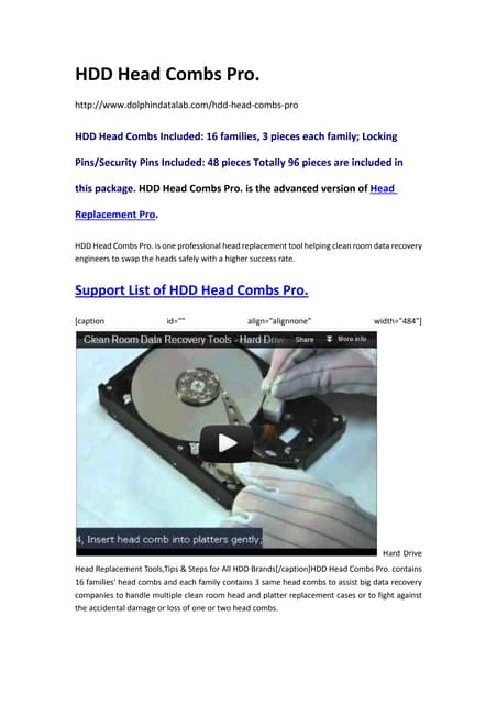 Seagate hdd repair datasheet | PDF | Data Storage and Warehousing ...