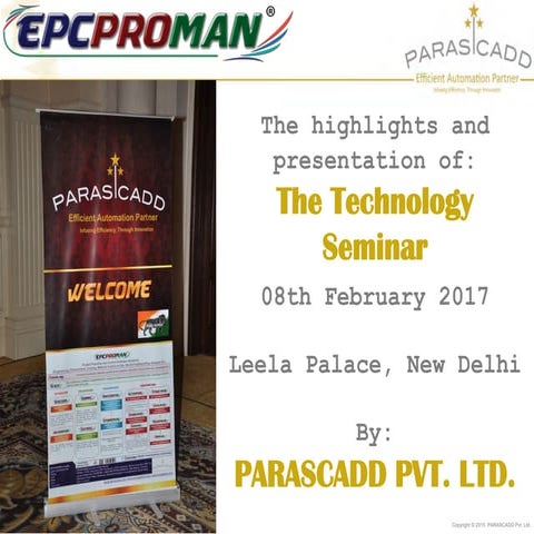 TECHNOLOGY SEMINAR - EPCPROMAN | PPT