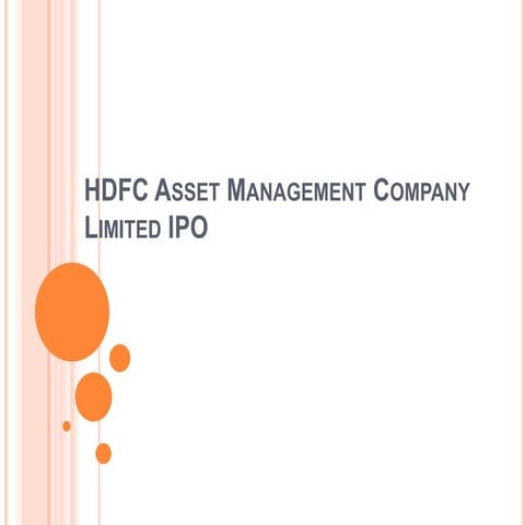 HDFC Asset Management IPO Details - Date, GMP Price, Latest Review ...