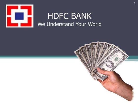 Hdfc bank ppt | PPTX