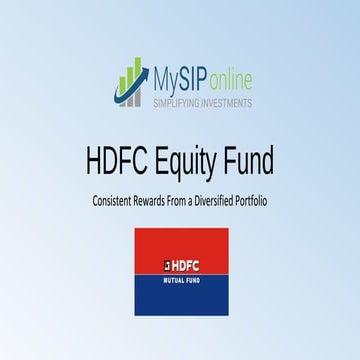 Read All About HDFC Equity Fund (G) | PPT
