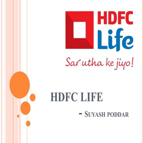 Hdfc life | PPTX