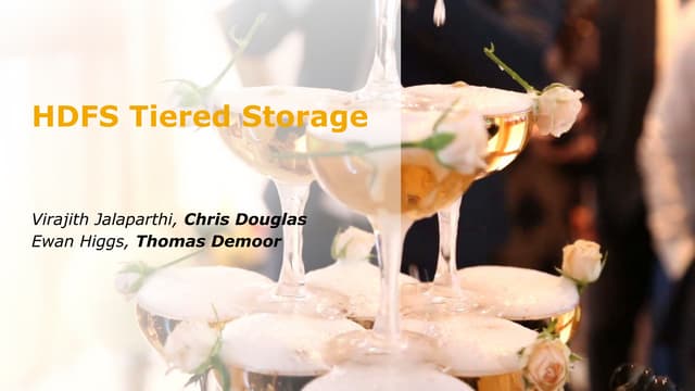 Hdfs Tiered Storage Pptx Cloud Computing Internet