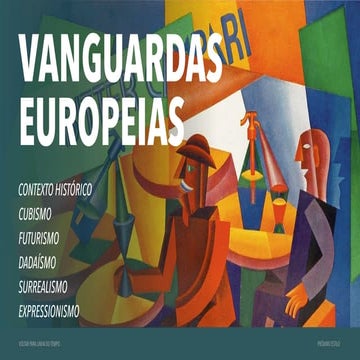 Mapa mental Vanguardas Europeias | DOCX