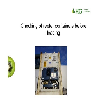 hdg checking containers 2013 | PDF