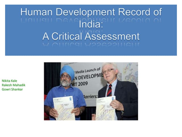 HDI(Human Development Index) | PPTX