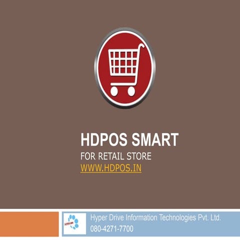 HDPOS smart for your Retail Super Market | PPTX