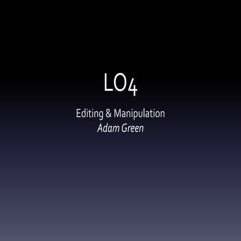 Photography Unit 4 LO4 HDR | PPT