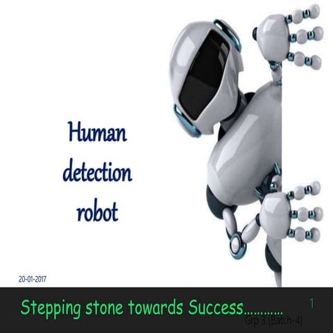 Human Detection Robot Pptx