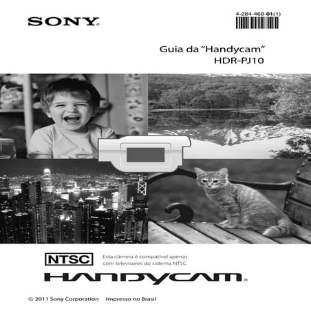 Sony Handycam HDR-PJ10 | PDF