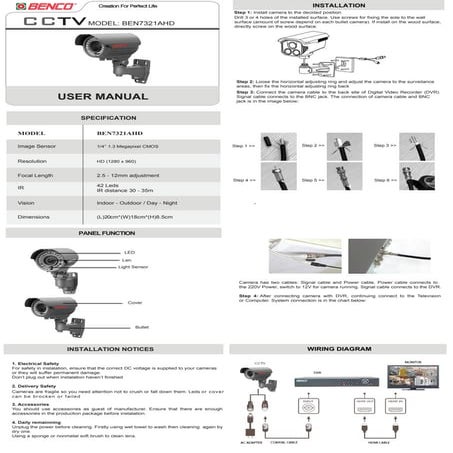 Process of CCTV installation step by step