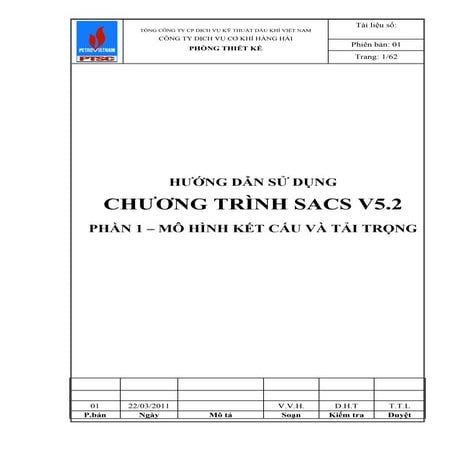Tutorial #1 - SACS Basic | PPTX