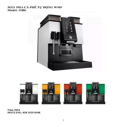 Hướng dẫn sử dụng WMF 1100s bởi Epciure Vina (ver.2024) | PDF