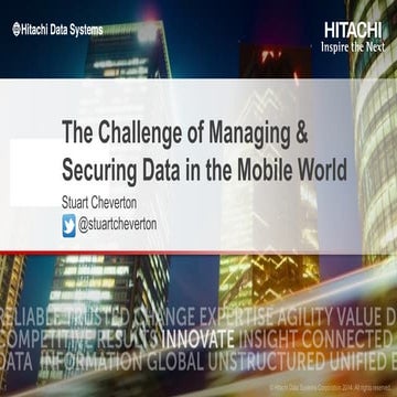 Infographic: Mobile At Work | PDF