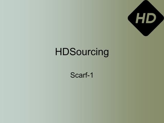 Hd sourcing cap-1 | PPT