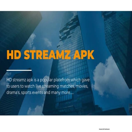 hd streamz.pdf | Technology & Computing