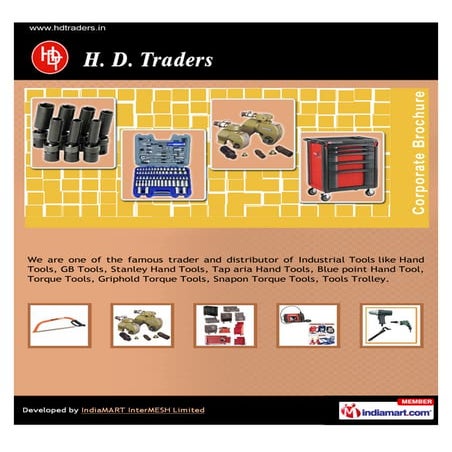 H. D. Traders, Chennai, Industrial Tools | PDF