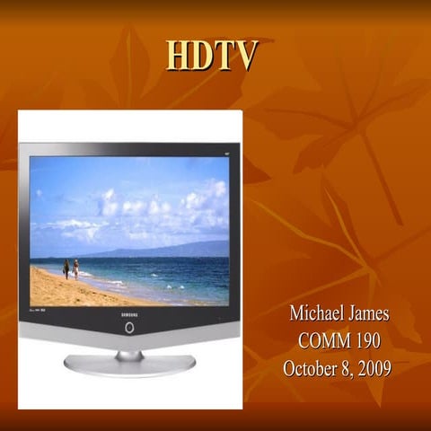 HDTV PP | PPT