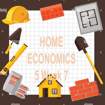 Home economics 5 Q2 WEEK 7 powerpoint presentation | PPTX