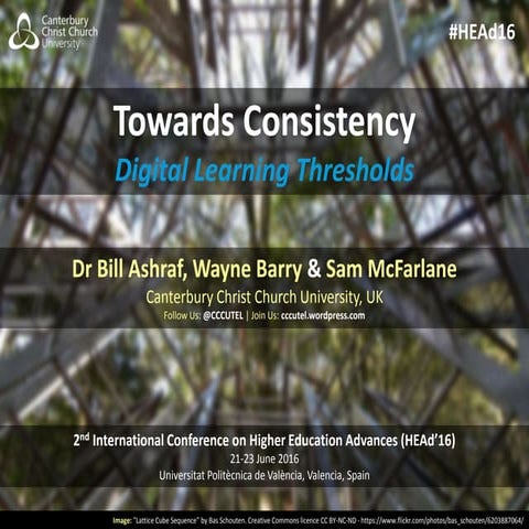 Towards Consistency Digital Learning Thresholds Ppt