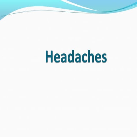 Headache | PPT
