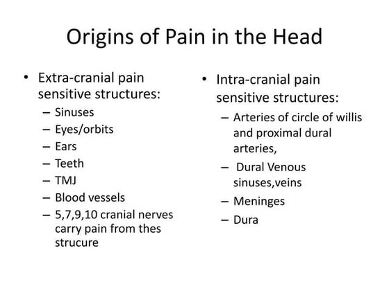 Headache types & management | PPT