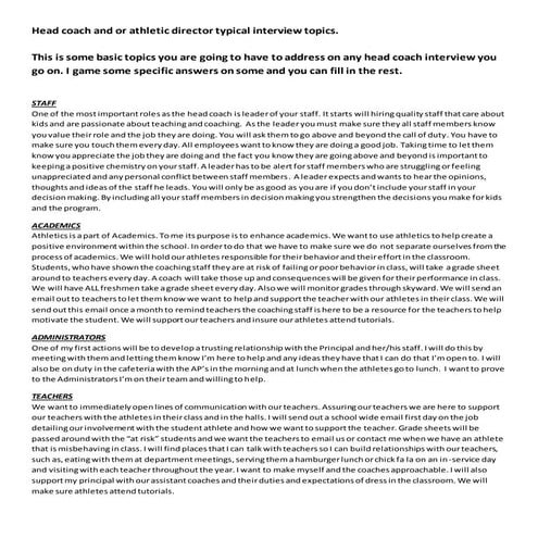 Athlete checklist | PPTX