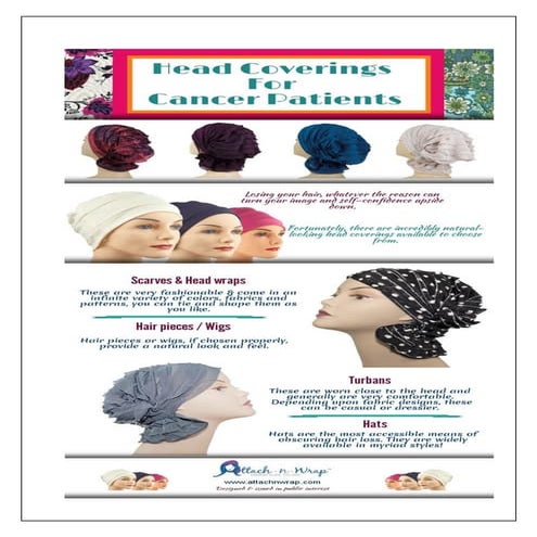 Head coverings for cancer patients | PDF