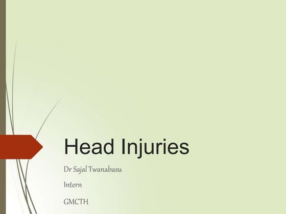 Head injury | PPT