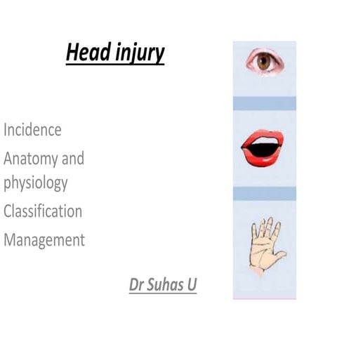 Head injury | PPTX | First Aid | Injuries