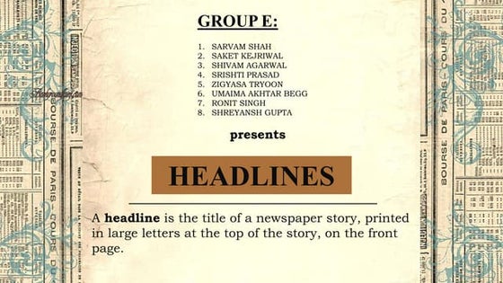 Types of leads in news writing | PPT