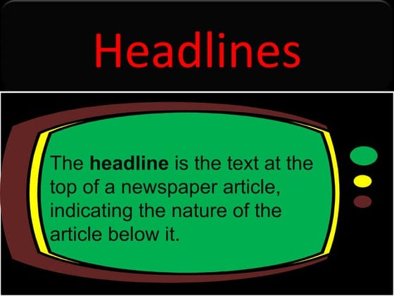 Types of leads in news writing | PPT
