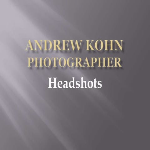Awesome Headshots | PDF