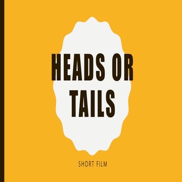 Heads or tails | PPTX | Women\'s Outerwear | Women\'s Clothing