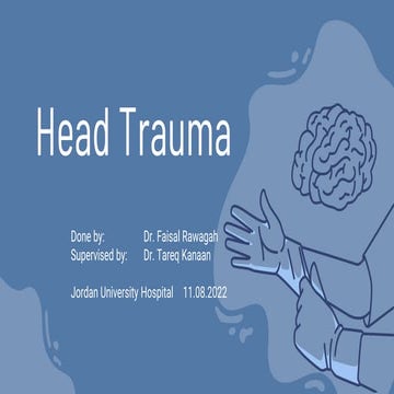 Head Trauma | PPTX