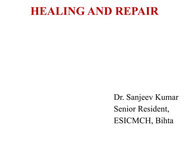 PATHOPHYSIOLOGY OF HEALING WITH PRIMARY & SECONDARY INTENTION.pptx
