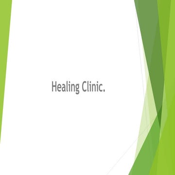 Healing Clinical for medical presentation | PPT
