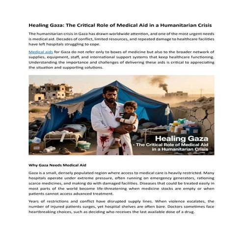 Healing Gaza The Critical Role of Medical Aid in a Humanitarian Crisis.pdf