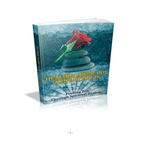 Healing Inside out and Outside In - E-Book -41 Pages | PDF