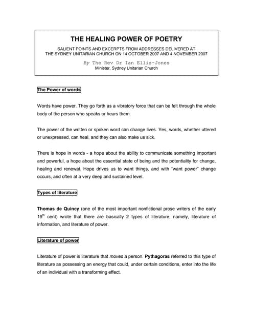 I think continually of those who were truly great by stephen spender | PPTX