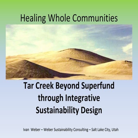 Healing wholecommunities weber_gc2b_v2: Industrial ecology to repair ...