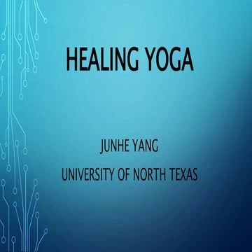 Healing yoga | PPT