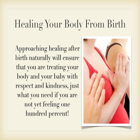 Healing Your Body from Birth | PPT