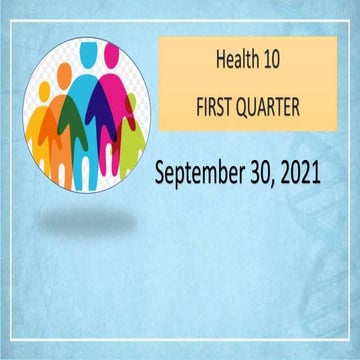 HEALTH 1ST QUARTER | PPT