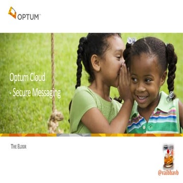 Infrastructure Behind Health 2.0 Companies - Optum Cloud: Secure ...