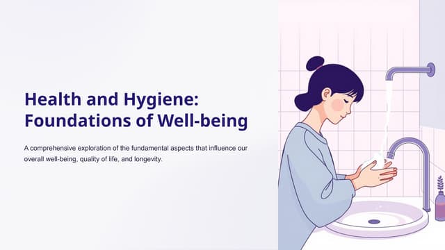 Health and hygiene | PPTX