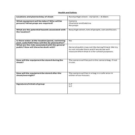 Health and-safety-recce1 (1) | DOCX