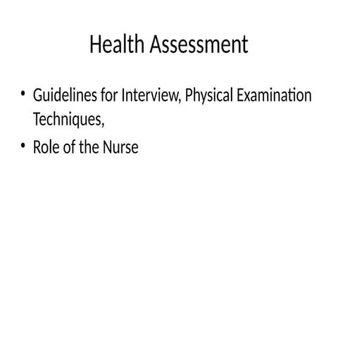 Health-Assessment-Lesson-Plan Prelims introductory concepts | PPTX
