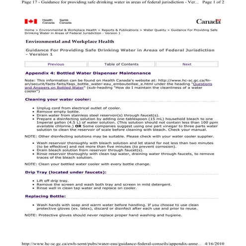 Health Canada | PDF | Bath and Shower | Personal Care